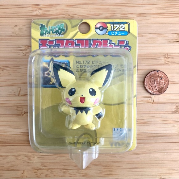 Pokemon | Toys | Rare Pokemon Pichu Figure | Poshmark